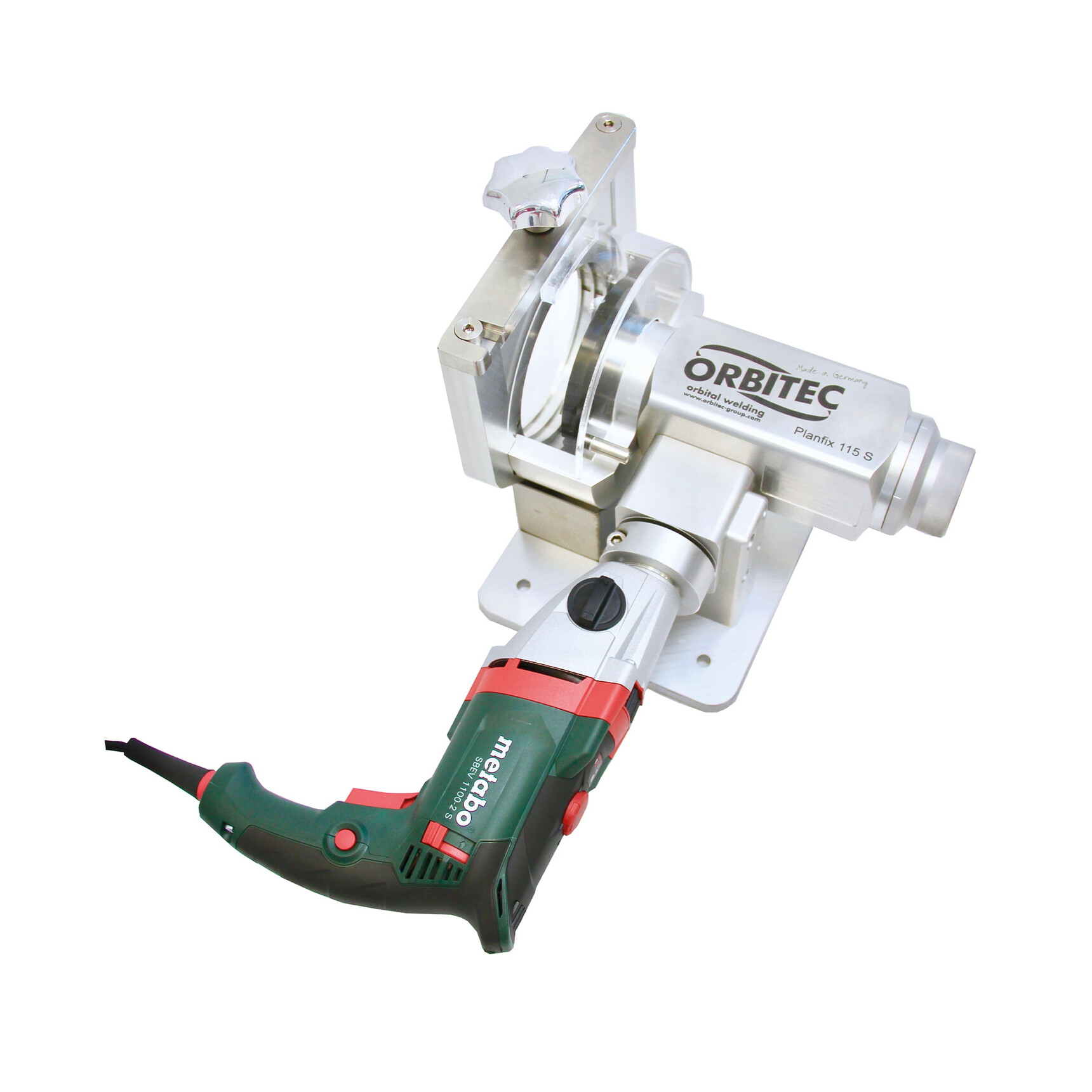 Planfix 115 S tube squaring unit – Orbitec GmbH